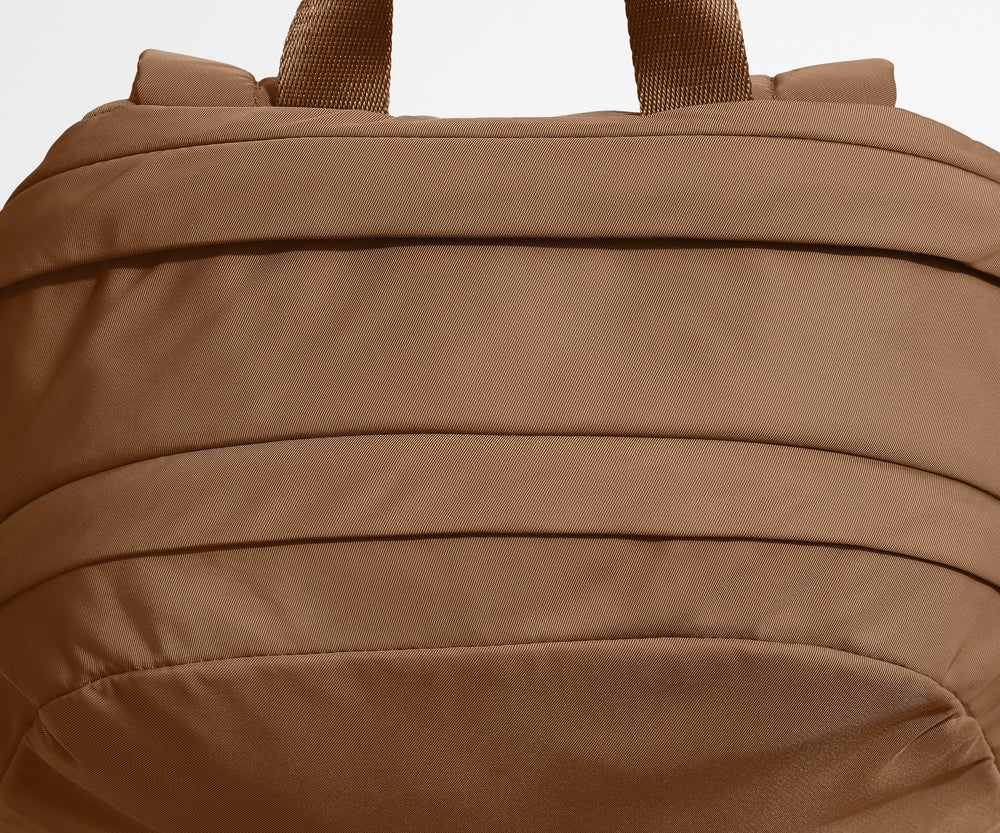 Amaro Brown Large Lightweight Backpack for Travel | Away