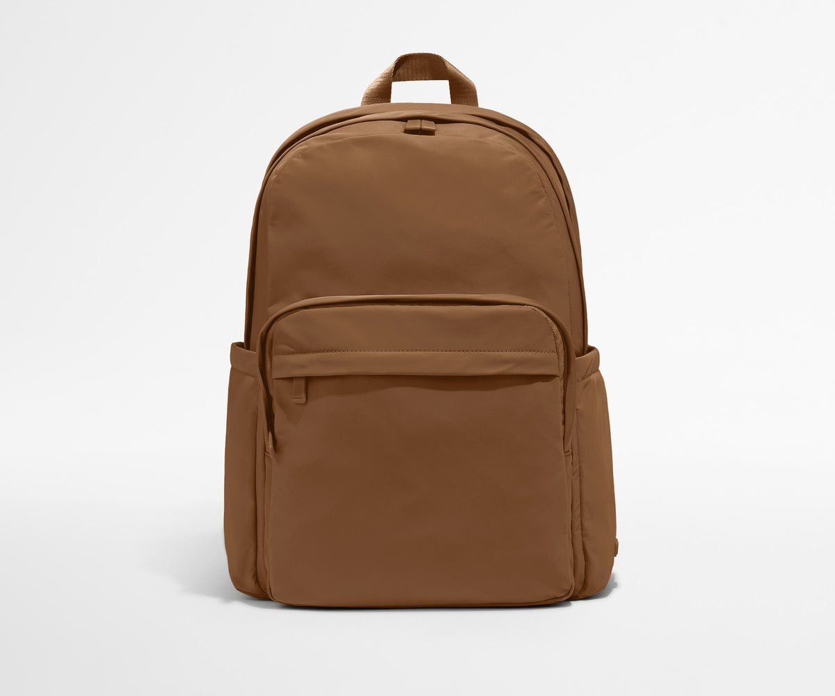 Amaro Brown Large Lightweight Backpack for Travel | Away