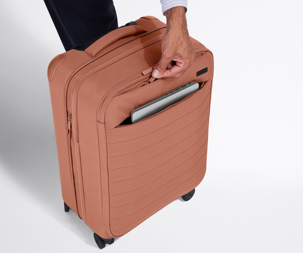 Softside Carry-On Suitcase in Clay Pink | Away