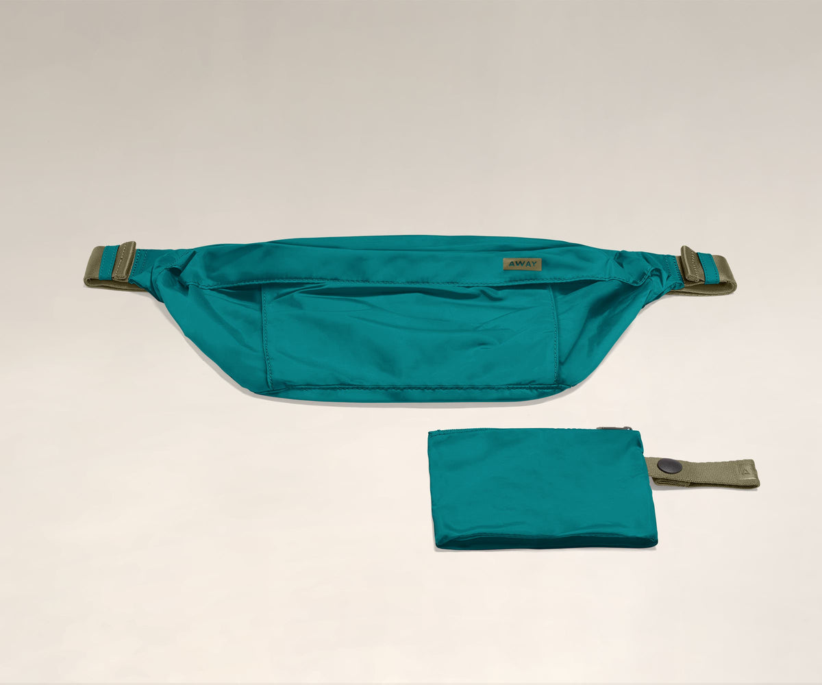 The Packable Sling Bag in Teal | Away