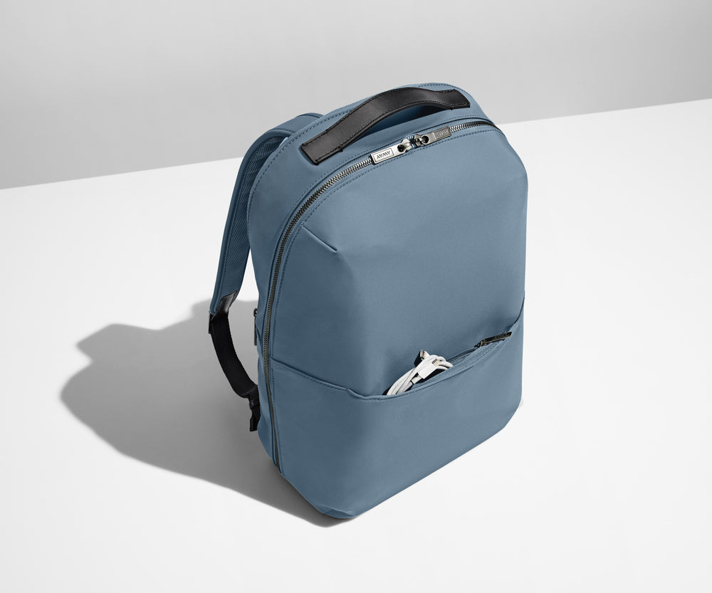 The Everywhere Zip Backpack in Coast Blue | Away