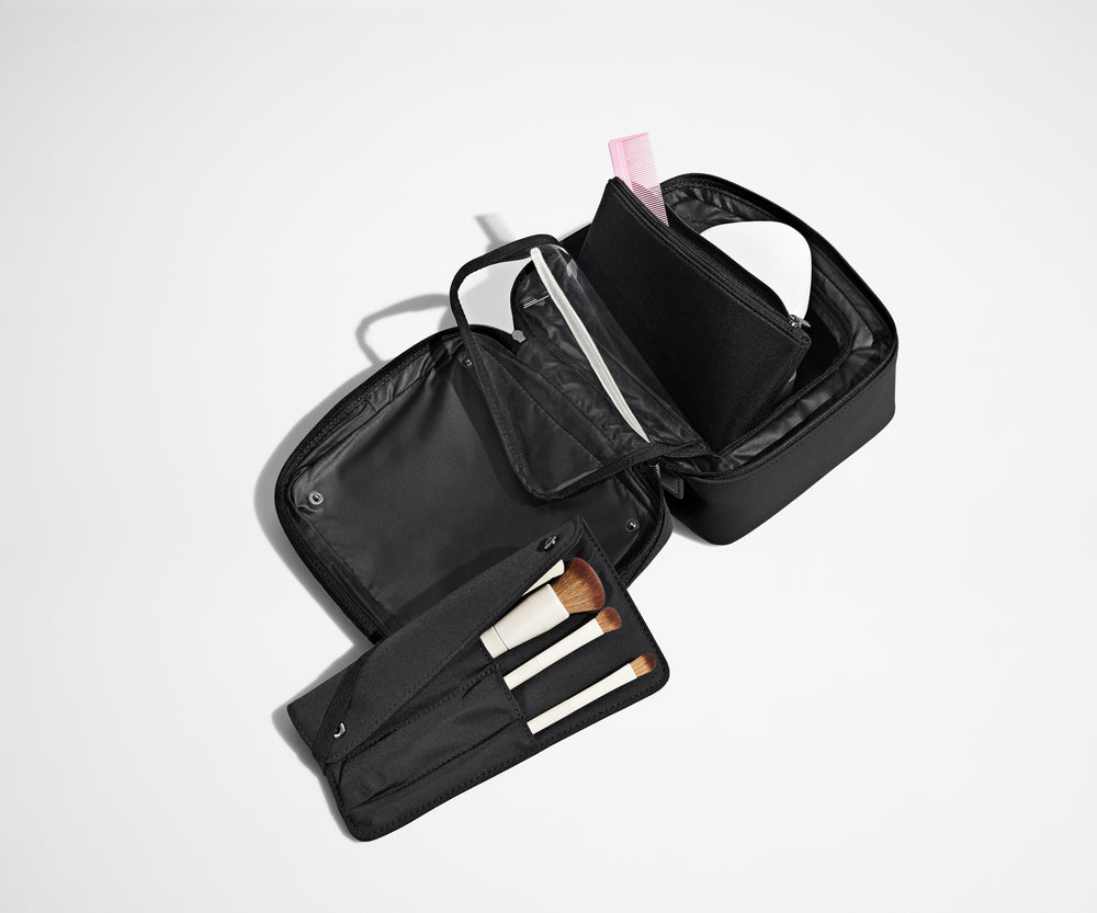 Jet Black Cosmetics Travel Bag | Away: Built for modern travel