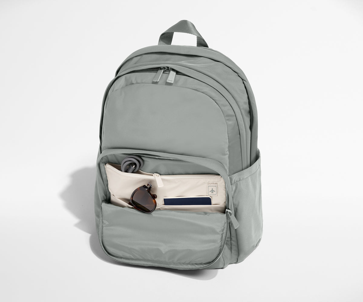 Nordic Gray Large Lightweight Backpack for Travel | Away