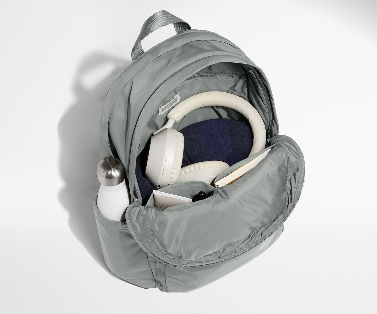 Nordic Gray Large Lightweight Backpack for Travel | Away