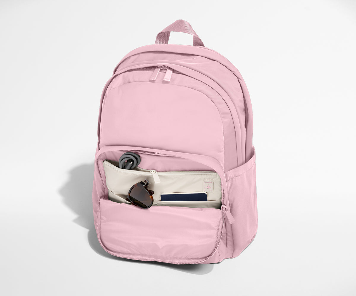 Glacial Pink Large Lightweight Backpack for Travel | Away