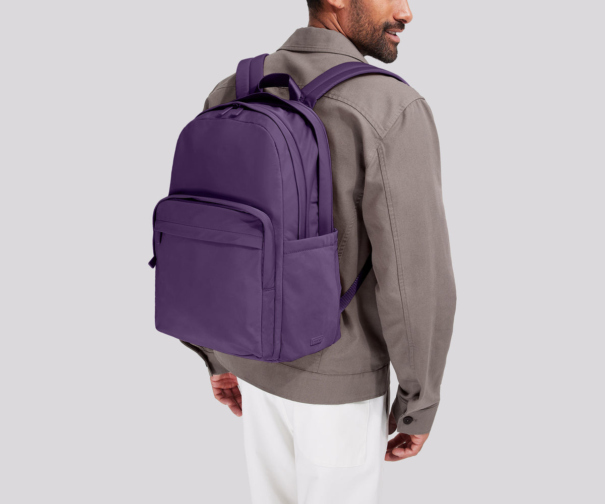 Misty Purple Large Lightweight Backpack for Travel | Away