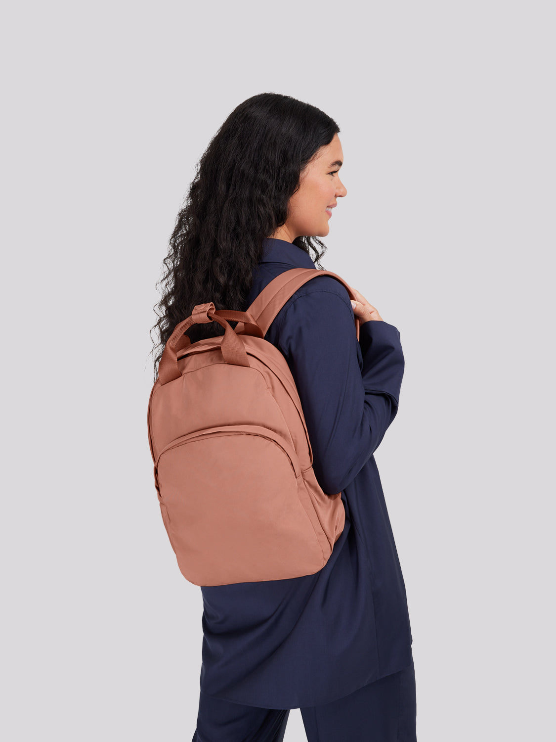 Backpacks with Laptop + Trolley Sleeves | Away: Built for modern travel