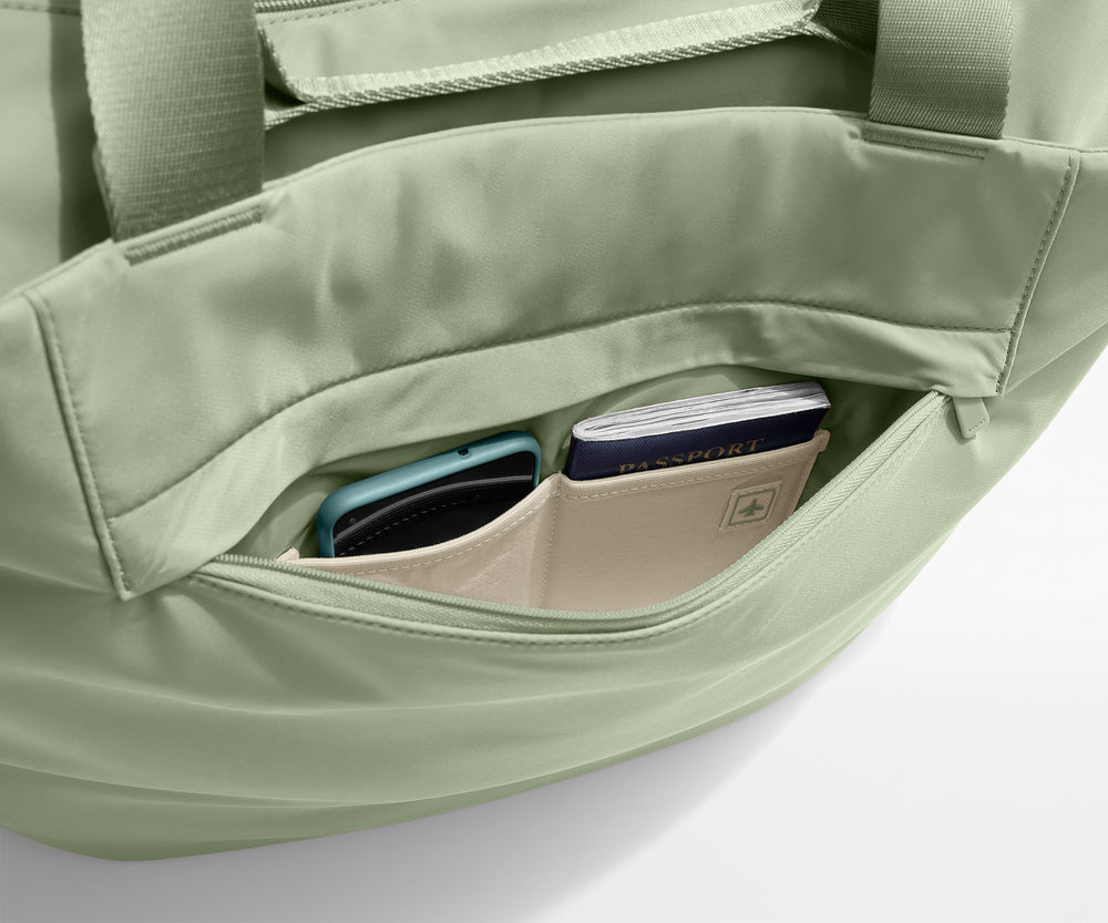Lightweight Tote Bags: Sage Green | Away