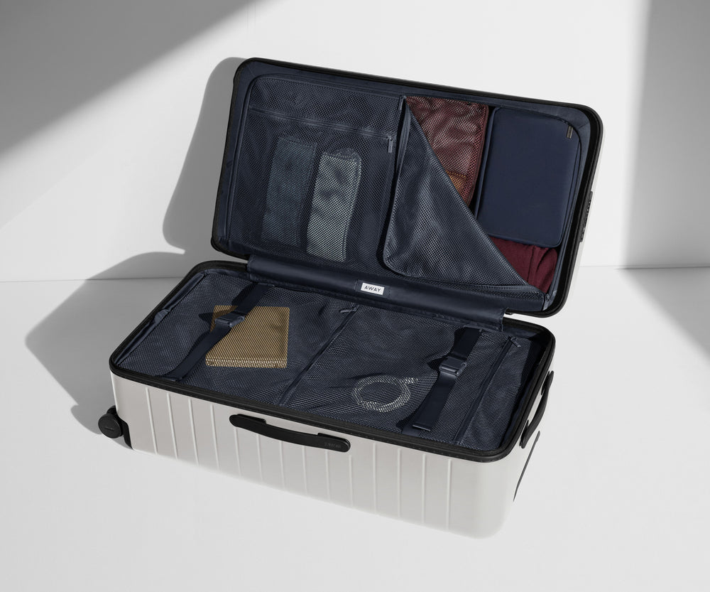 Shop The Trunk suitcase in Cloud Gray | Away