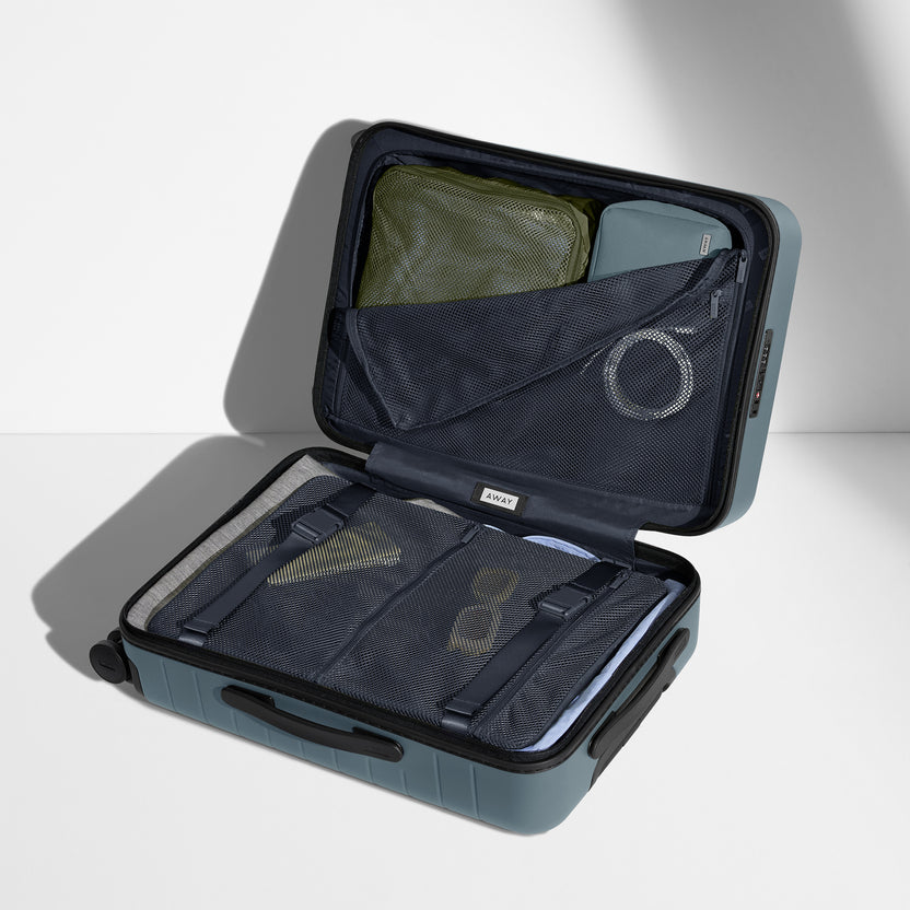 Shop The Bigger Carry-On suitcase in Jet Black | Away