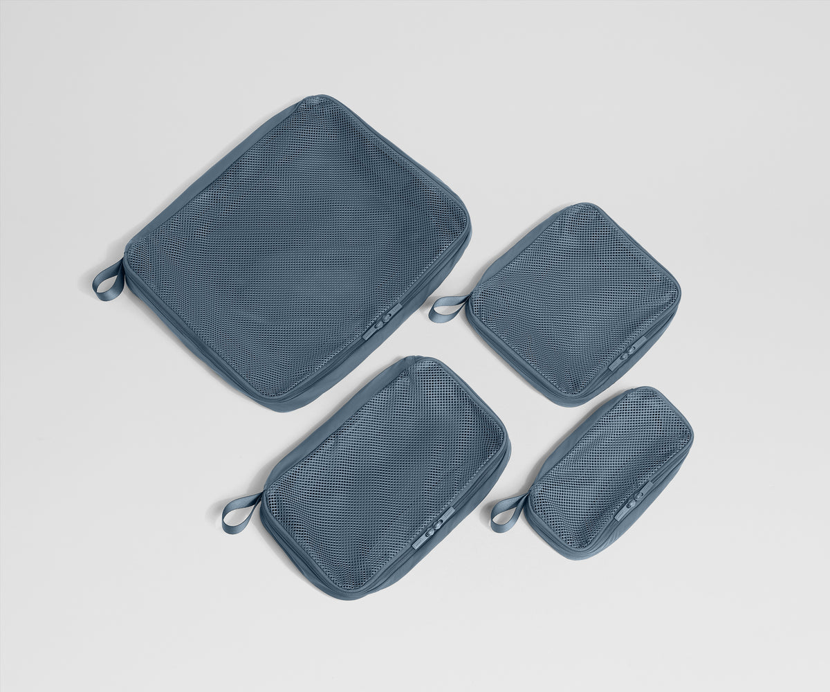 Compression Packing Cubes in Coast Blue | Away: Built for modern travel