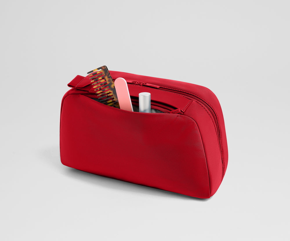 Large Toiletry Bag in Cherry Red | Away: Built for modern travel