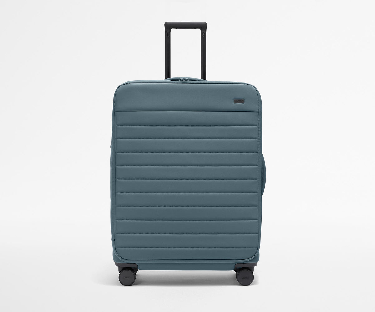 Coast Blue Large Soft Shell Suitcase: Checked Luggage | Away